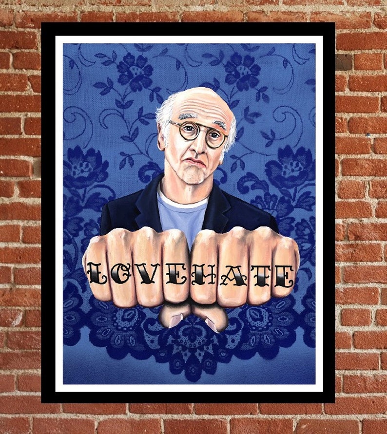 LARRY DAVID Arts/n Fine Art Printcontemporary Pop Artcurb - Etsy