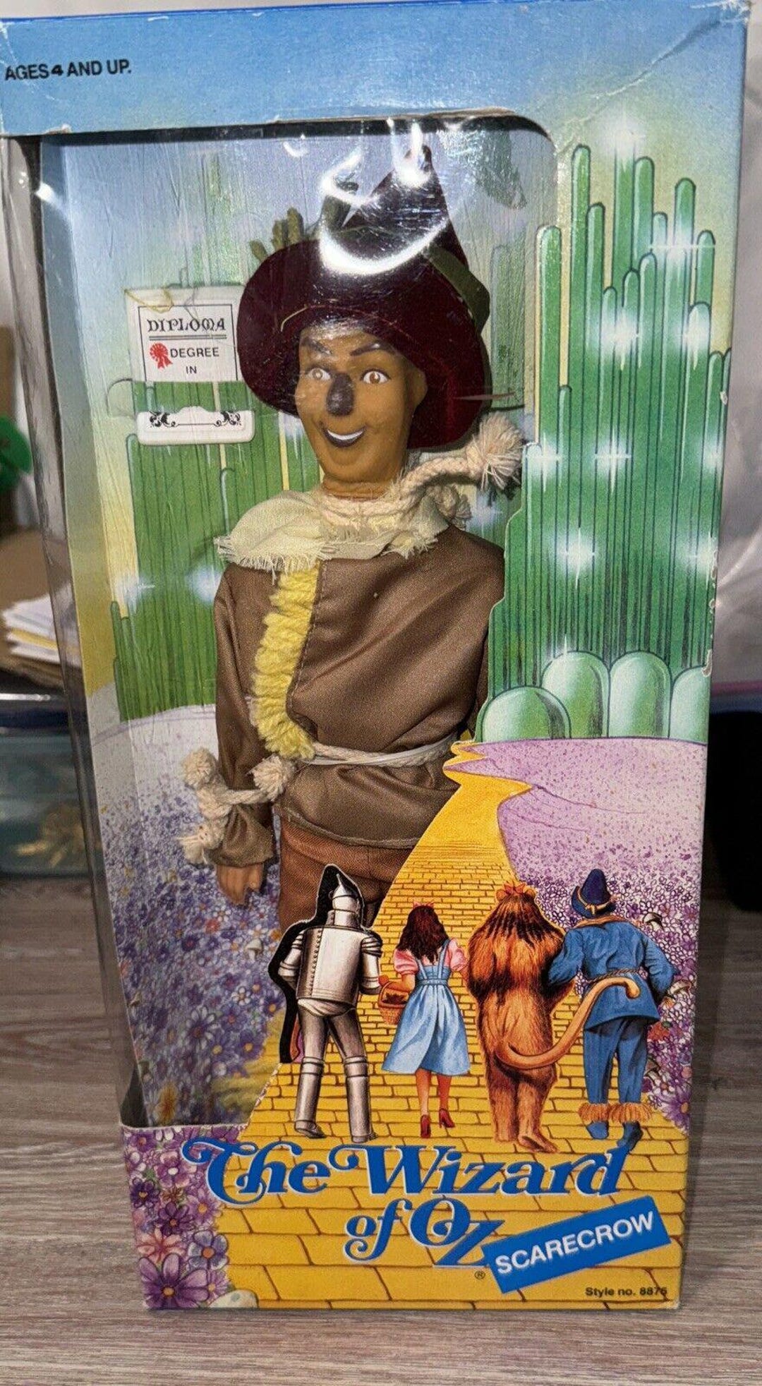 The Wizard of Oz SCARECROW 50th Anniversary 1988 Turner Ent Style 11 ...