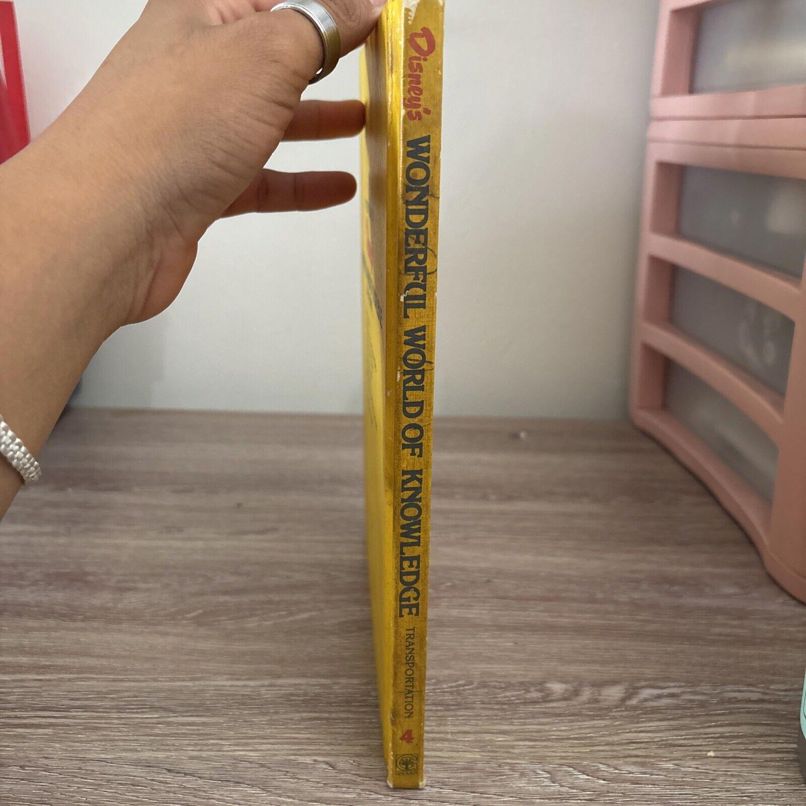 VTG Disney's Wonderful World of Knowledge Volume 4 Transportation 1982 ...