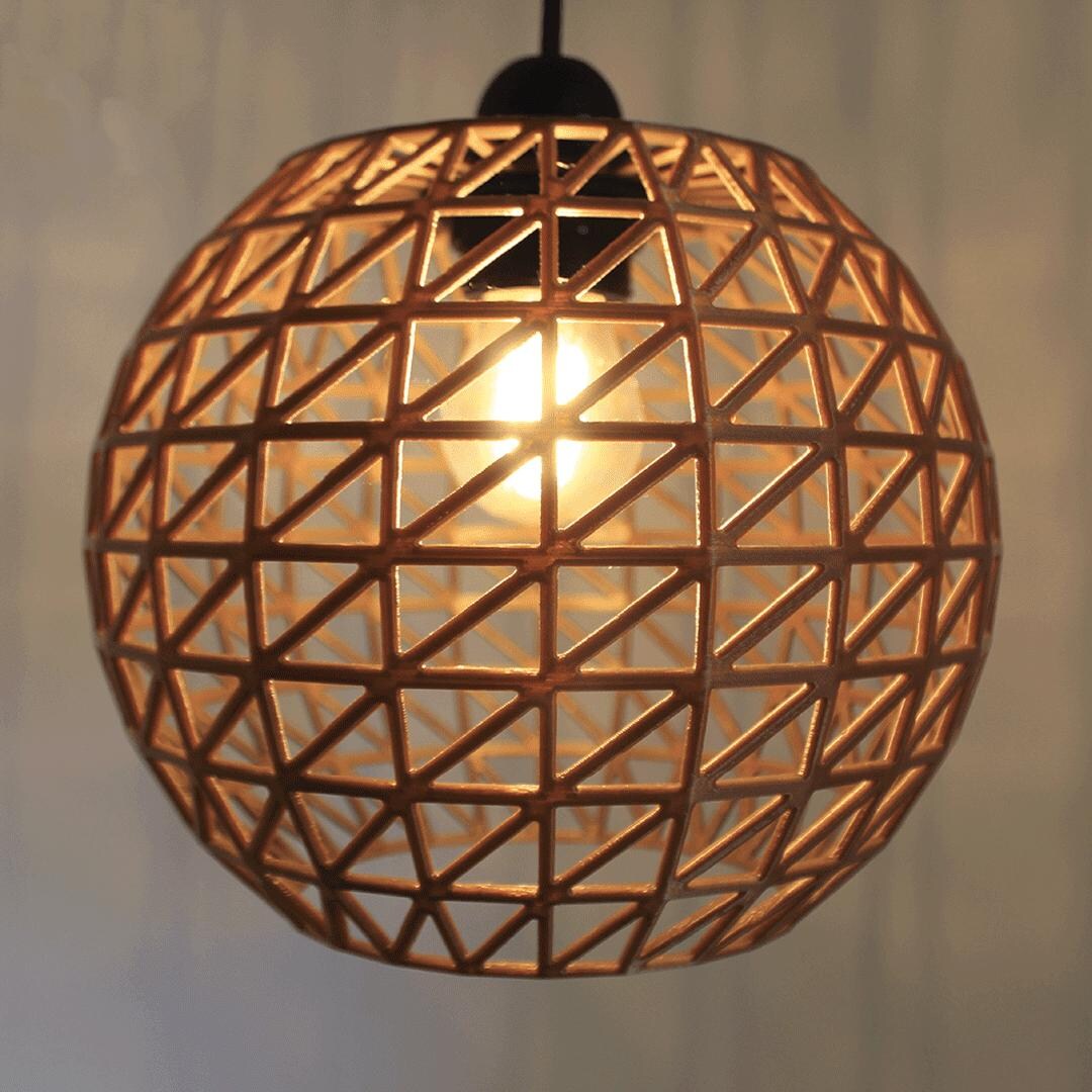 Radiant Geo Sphere Lamp Shade - Etsy