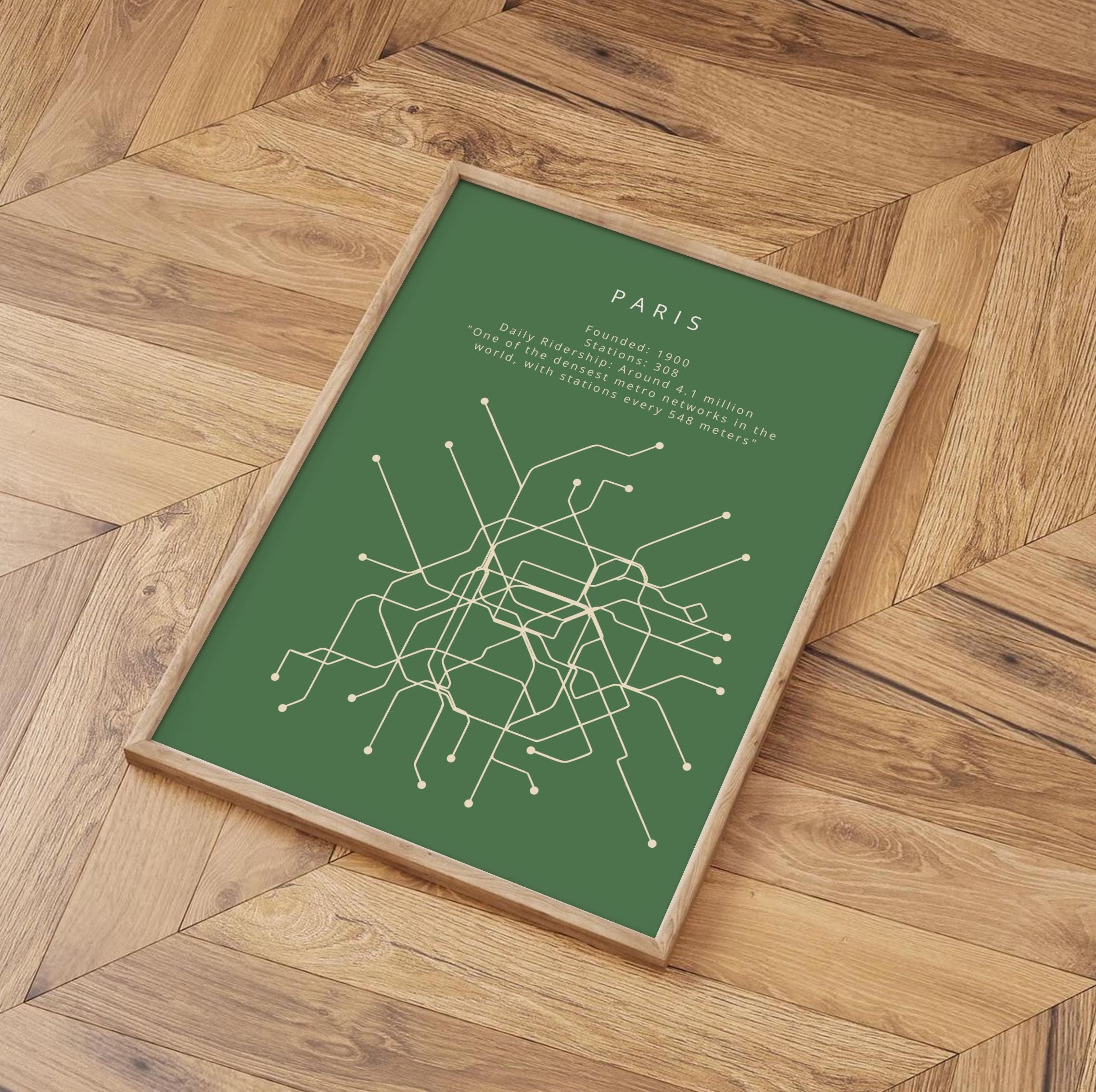 CUSTOM TRANSIT Map Poster Metro Map Design Tube Map A Perfect Gift Home ...