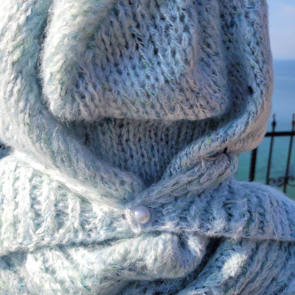 Hooded Cowl Knitting Pattern: Arctic Chill Hat, Beginner Friendly (PDF ...