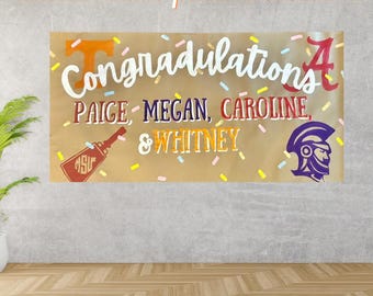 UTK Grad Party Banner - Etsy