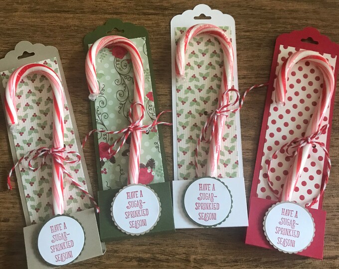 Candy Cane Holiday Gift - Etsy