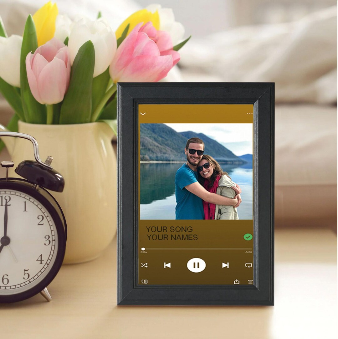Your Costom Picture With Spotify Template - Etsy
