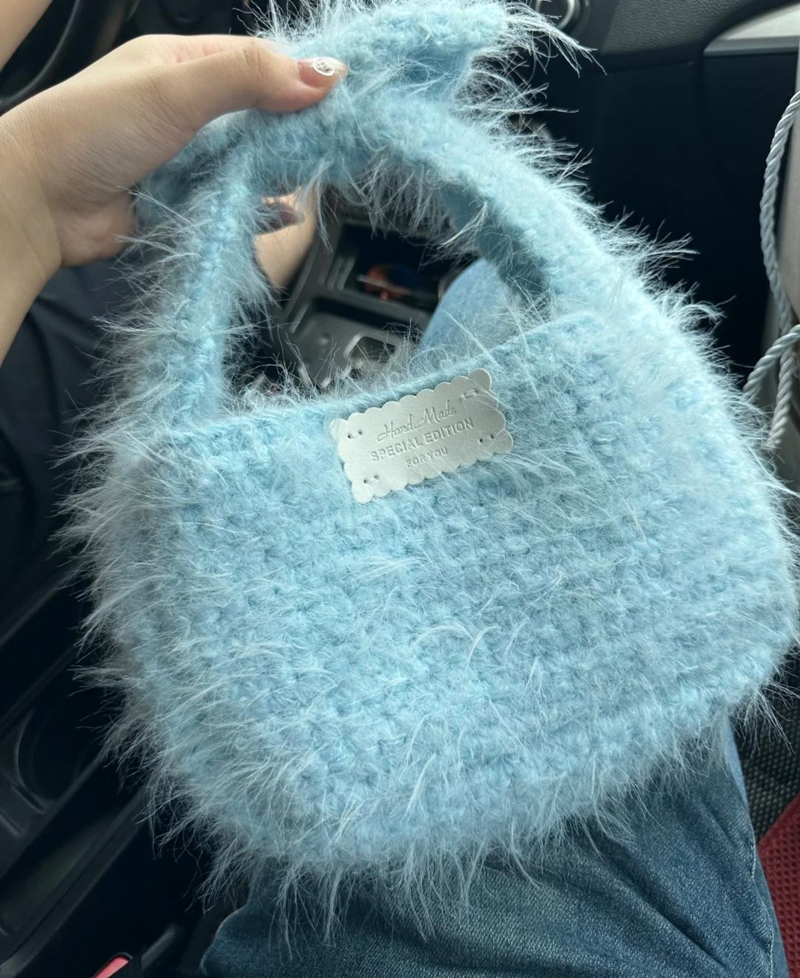 Crochet Pattern: Furry Handbag - Etsy