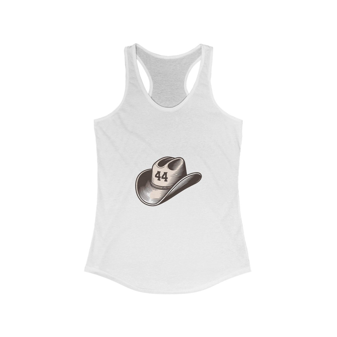 Lewis Hamilton 44 COTA Cowboy Hat Women's Tank - F1 Racerback Shirt ...