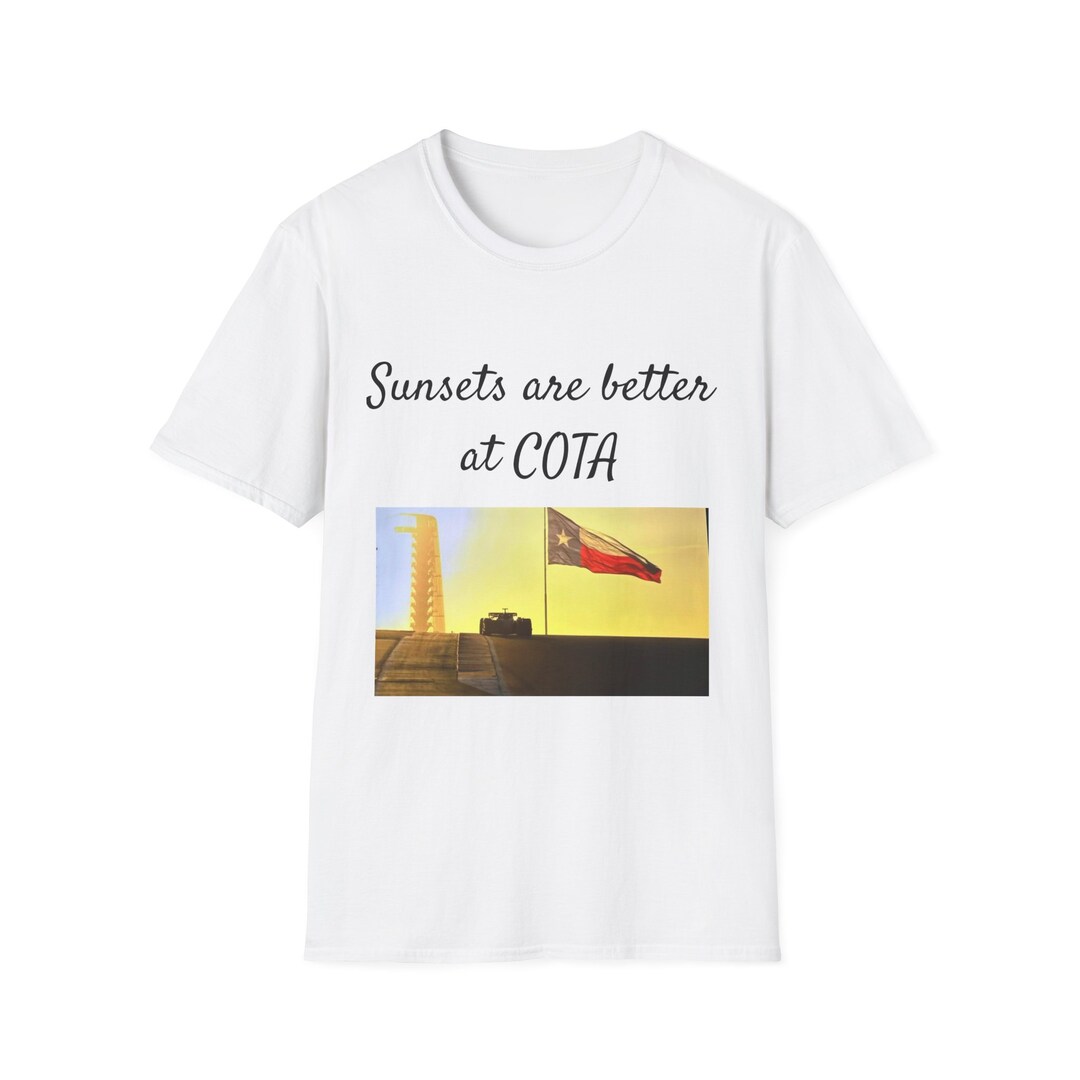 Charles Leclerc Sunset Lap at COTA, Charles Leclerc, Formula 1, Unisex ...