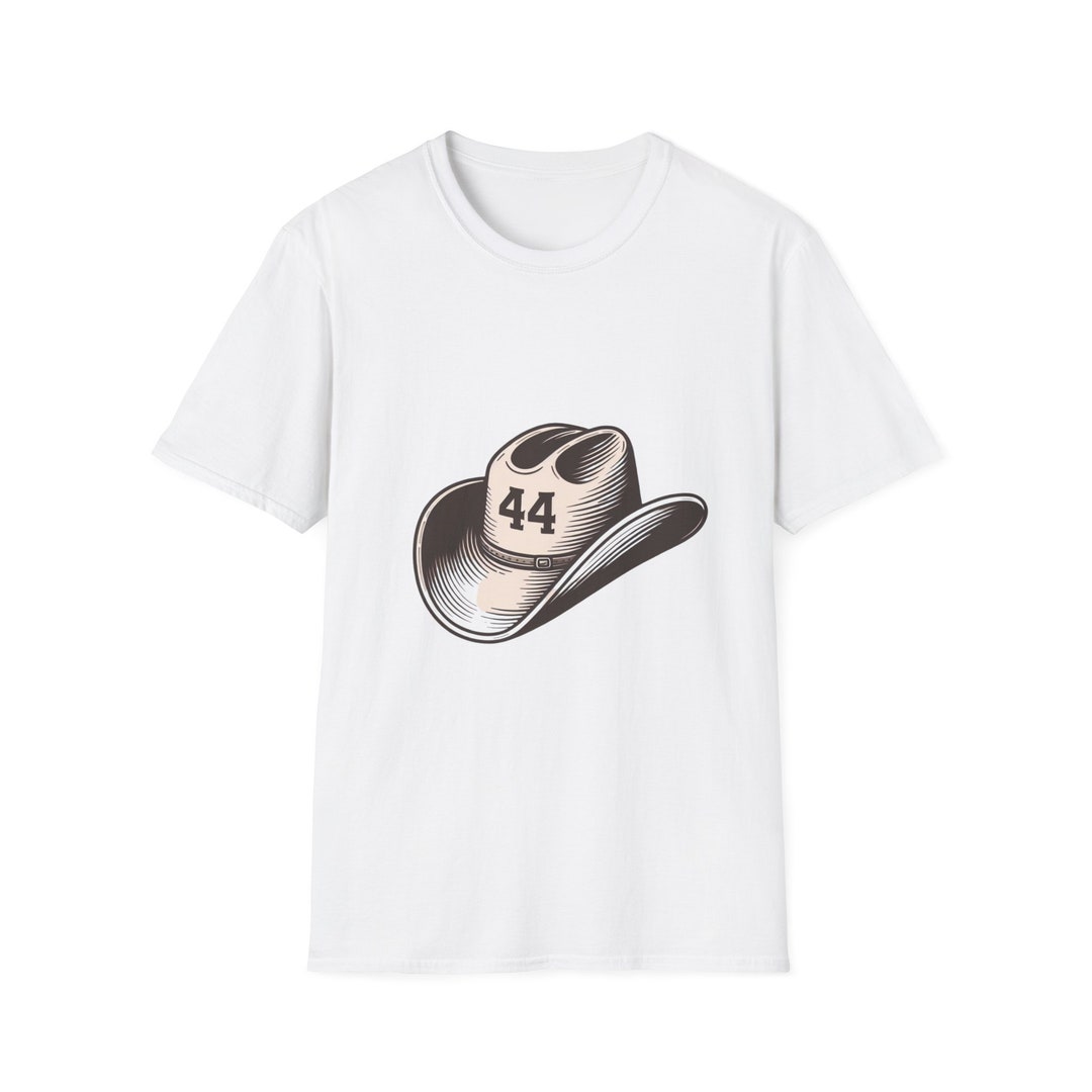Lewis Hamilton 44 COTA Cowboy Hat Shirt Unisex Softstyle T-shirt for ...