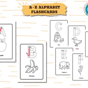 Alphabet Flash Cards,homeschool Printables Morning Basket,flashcards ...