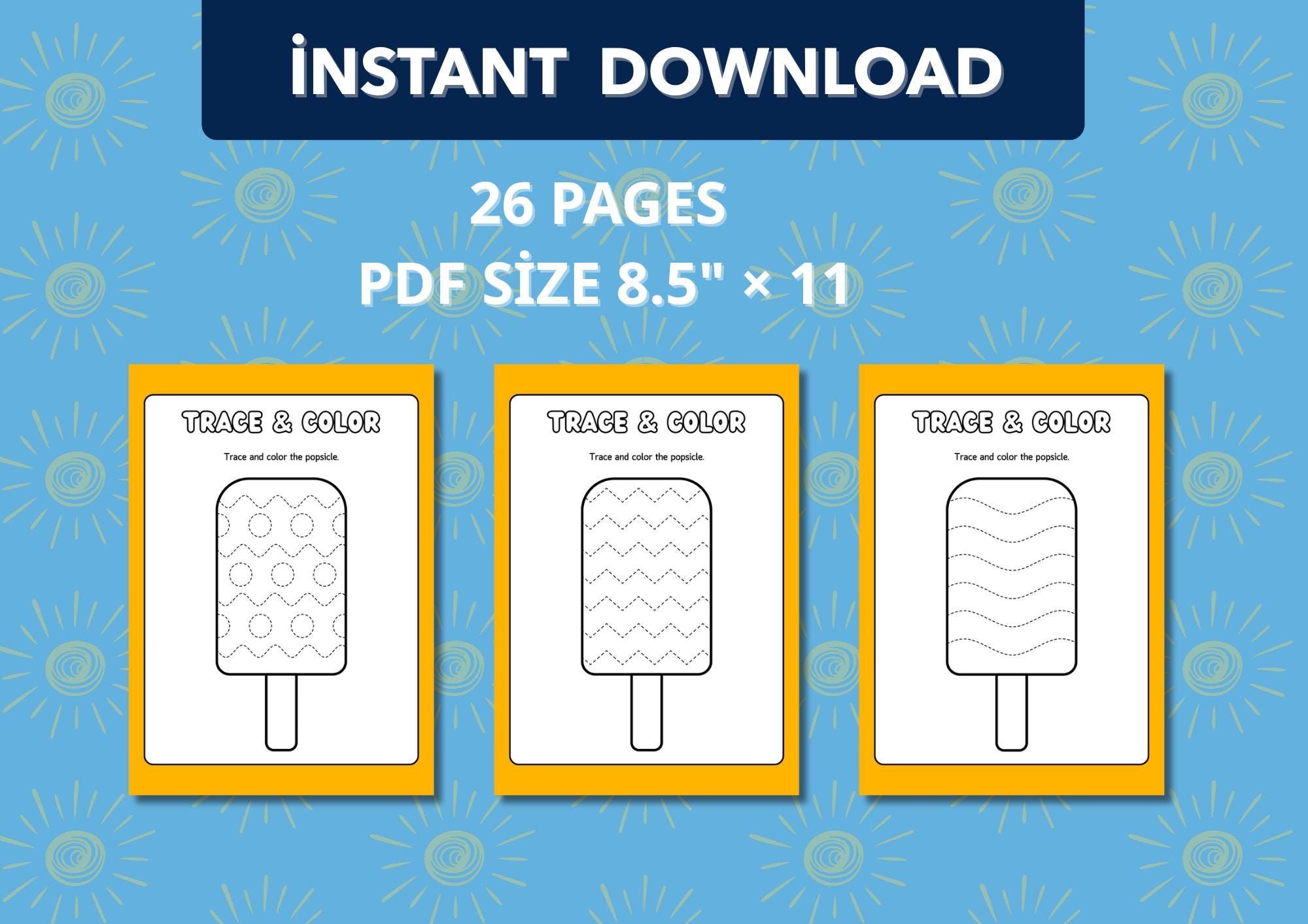 Summer Activity Pack,printable Worksheet for Kids, Fun Educational ...