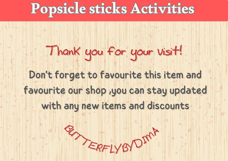 Popsicle Sticks Color , Preschool Activity Cards, Printable Fun for ...