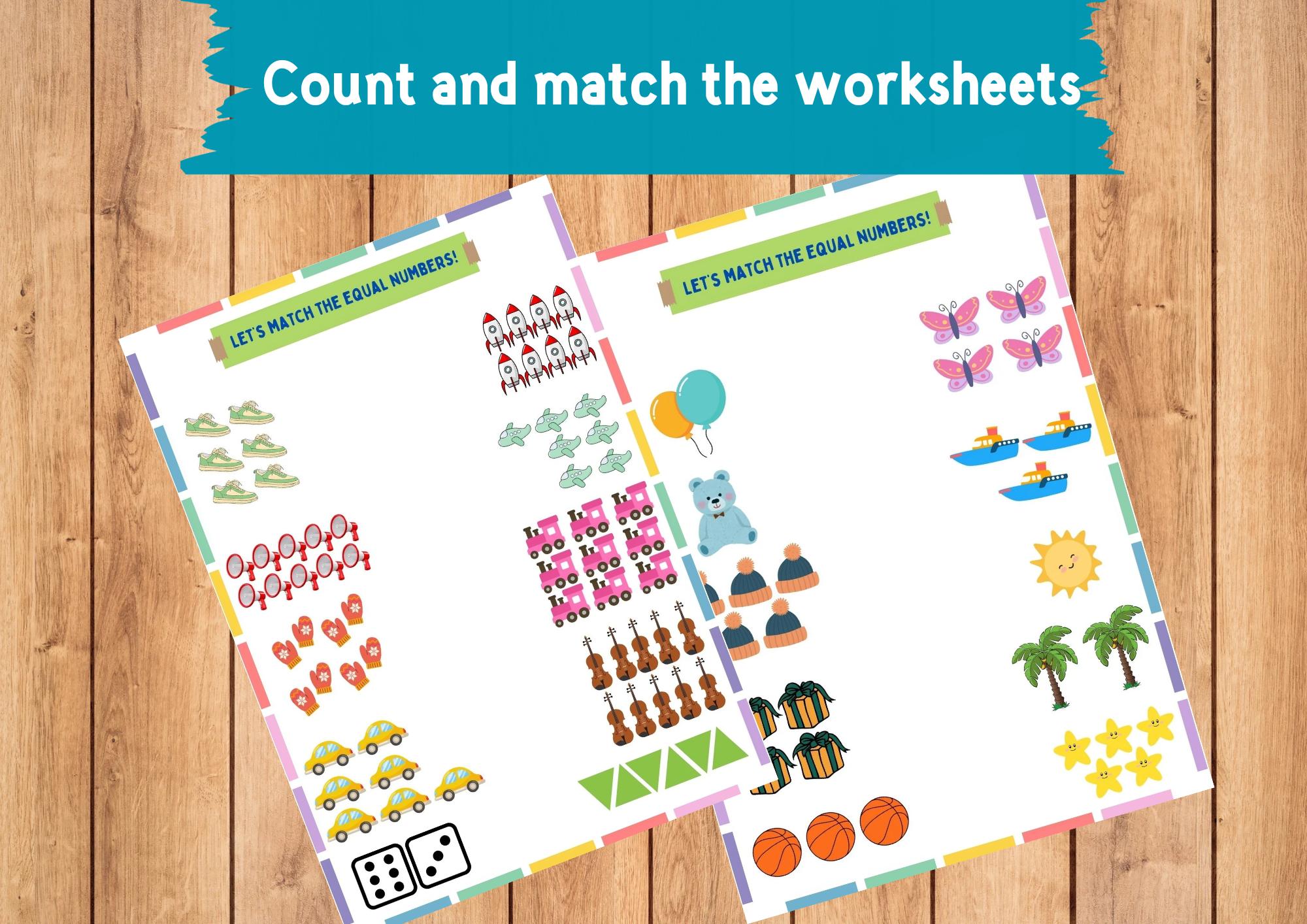 Preschool Math,fun Math,preschool Math Worksheets,numbers Counting ...