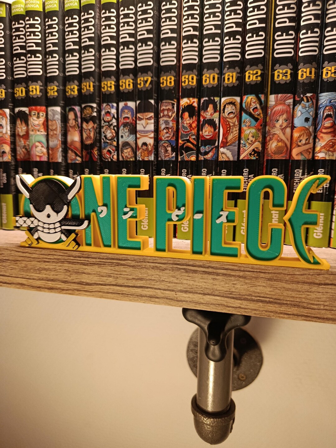 One Piece Logo – Roronoa Zoro Head – 3D Print (18 Cm) | Manga & Anime ...