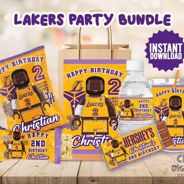Lakers Party - Etsy