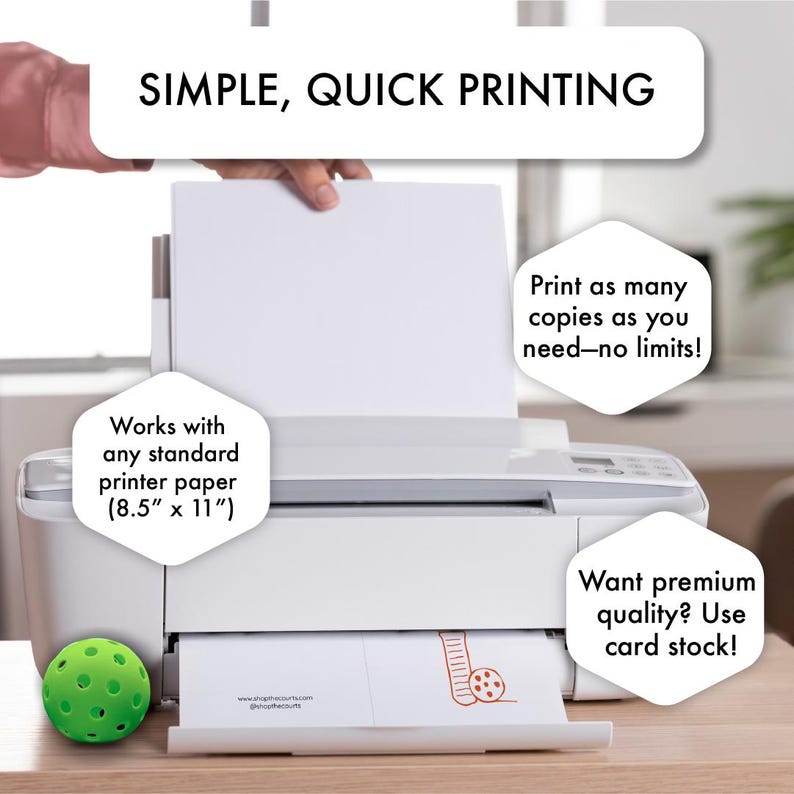 Printable Funny Pickleball Birthday Card | Pickleball Poem & Cartoon ...