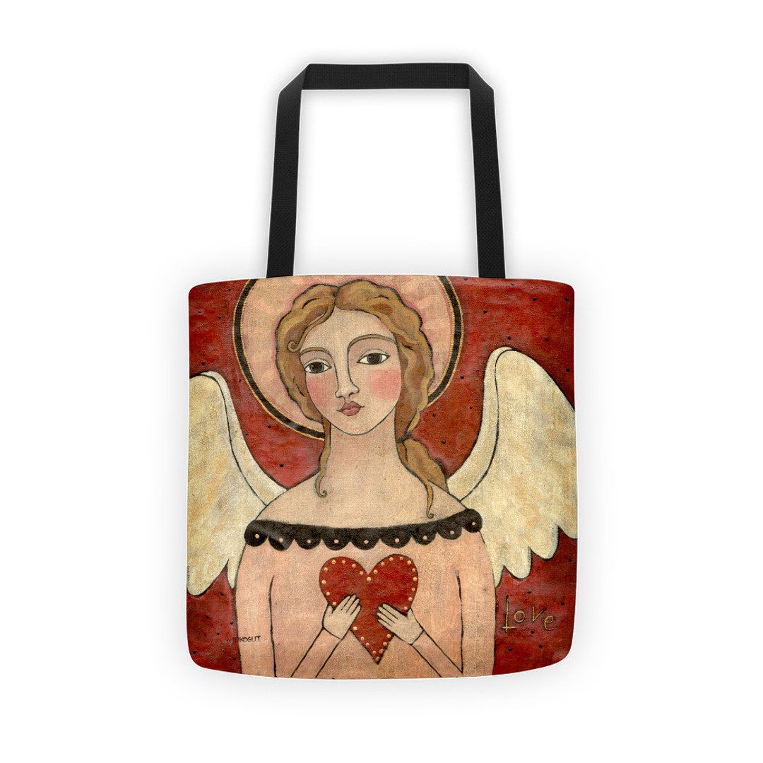 Angel of Love Tote Bag - Etsy