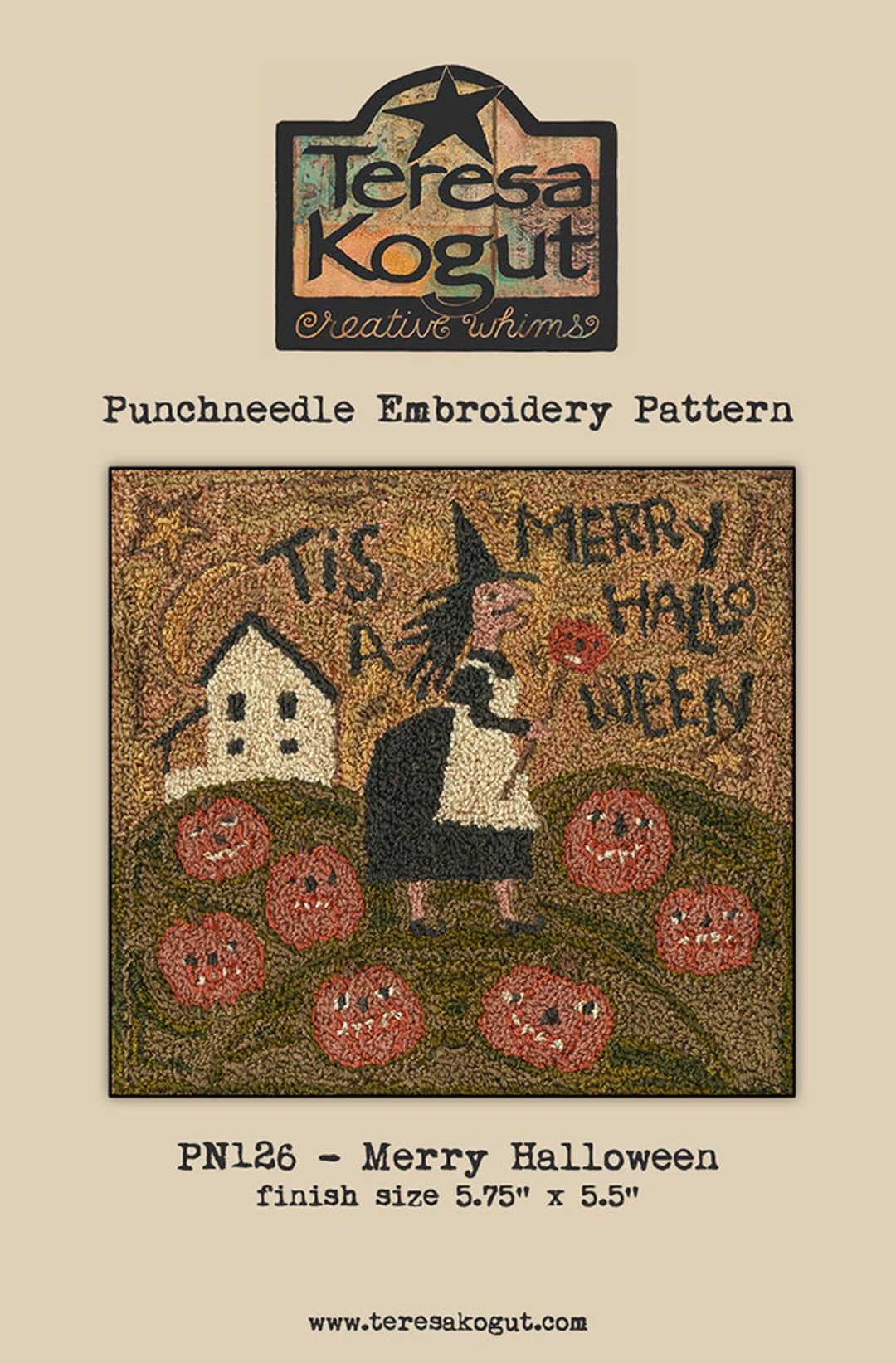 Punchneedle | Teresa Kogut | Pattern | Needlwork | DIY | Crafts | Merry ...