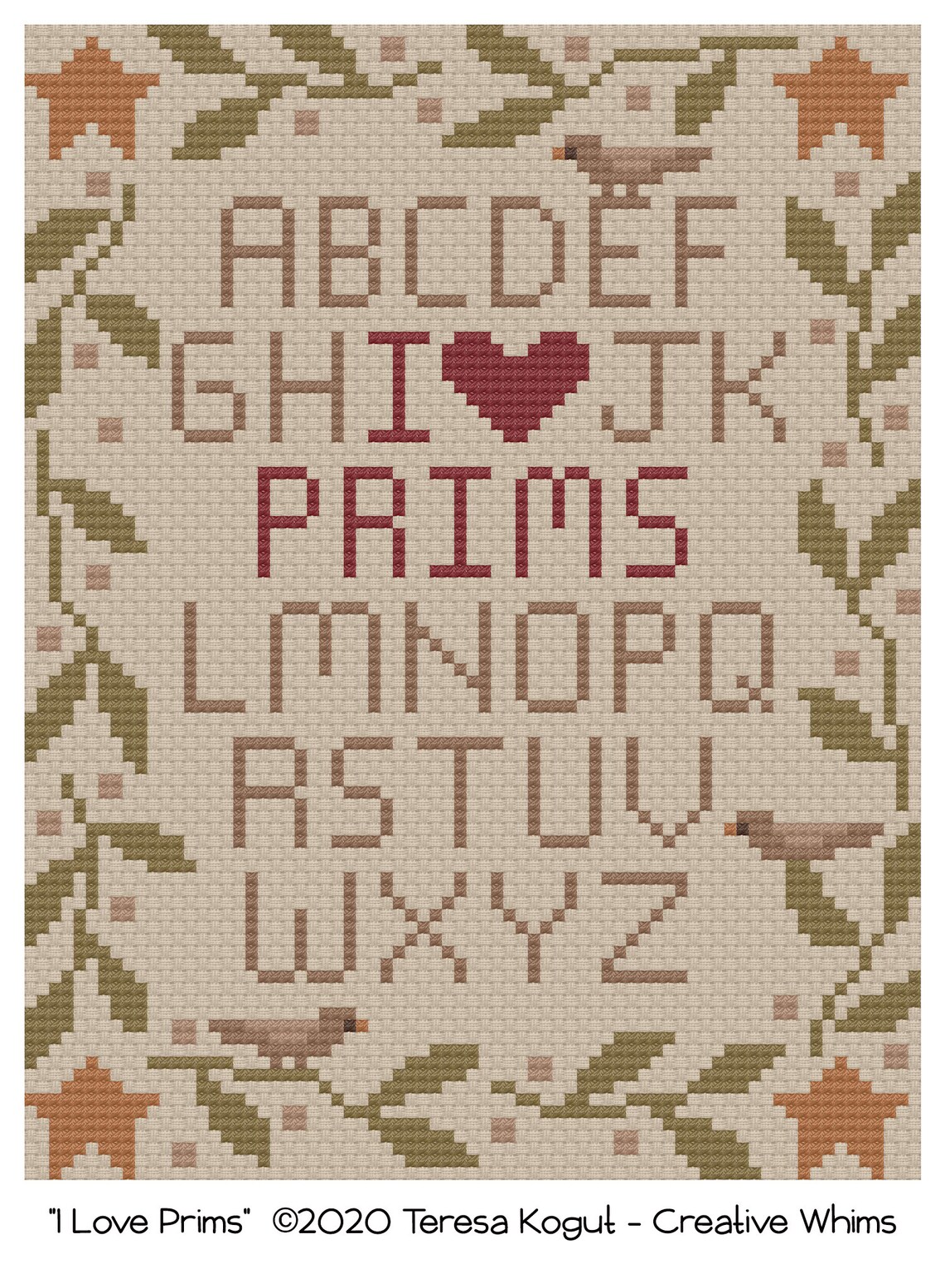 Cross Stitch Chart Downloadable PDF Epattern Needlework - Etsy
