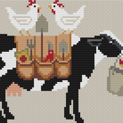 Cross Stitch Chart Downloadable PDF Epattern Needlework - Etsy