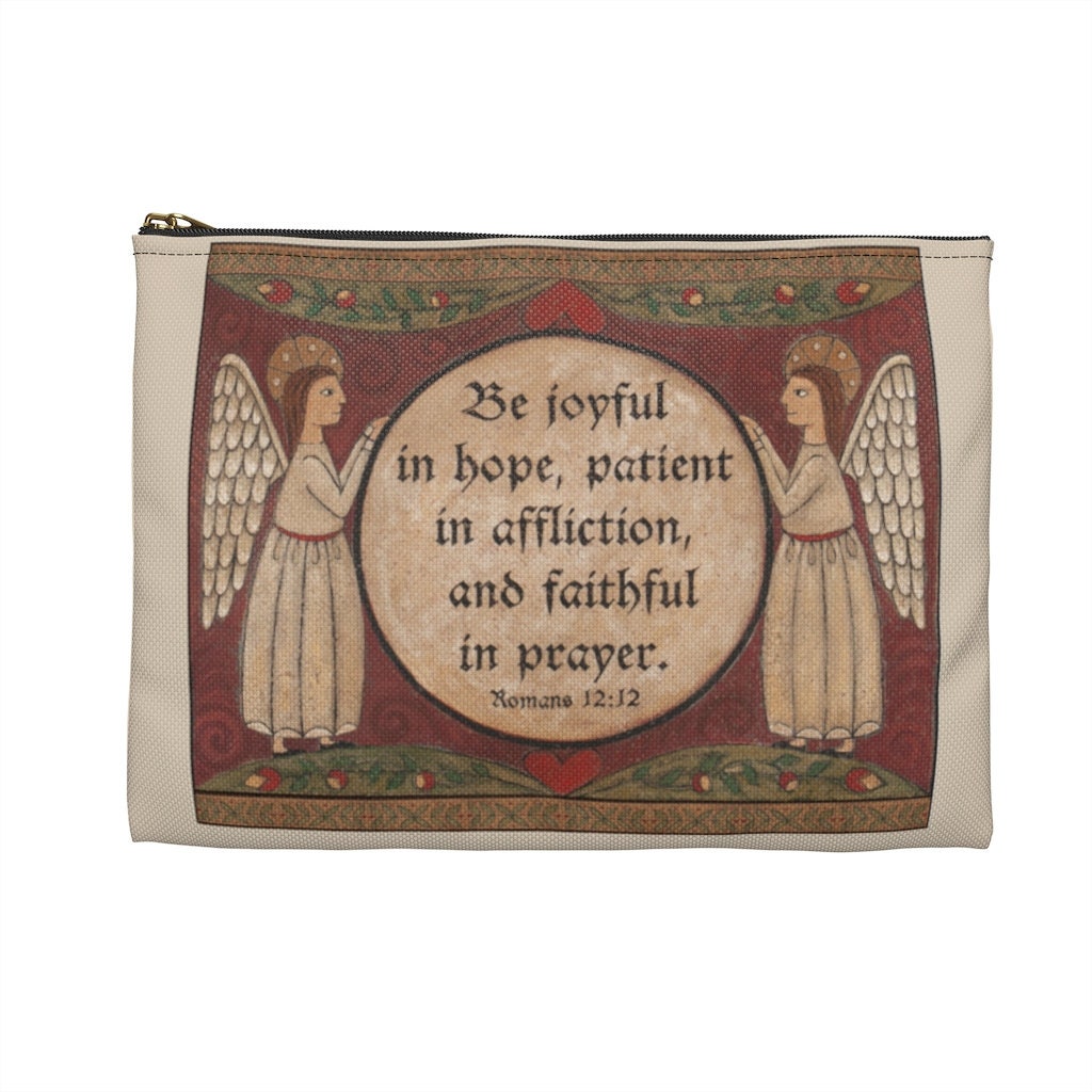 Faithful in Prayer Accessory Pouch | Etsy