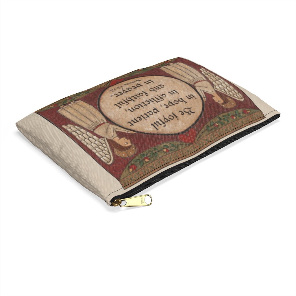 Faithful in Prayer Accessory Pouch | Etsy