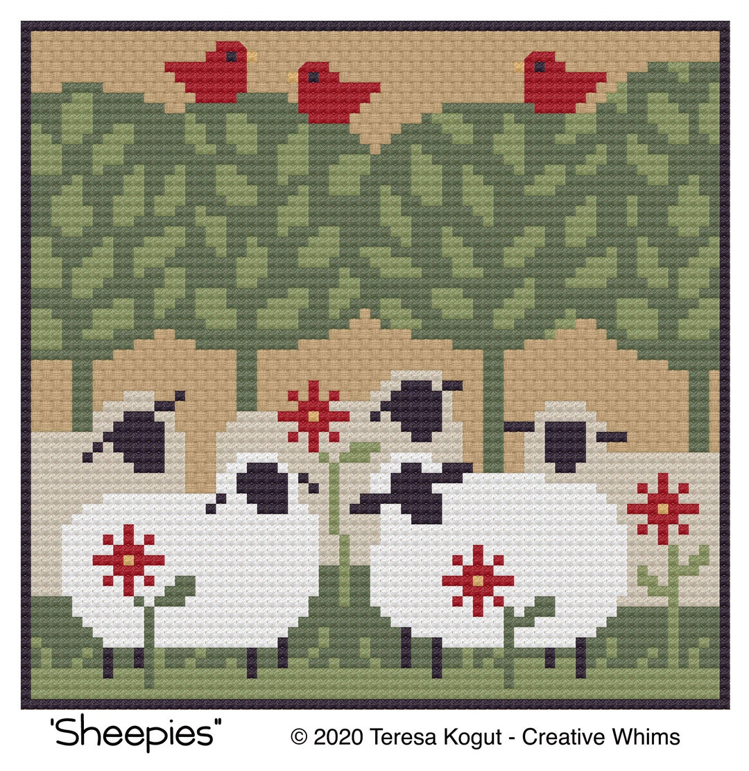 Cross Stitch Chart | Downloadable PDF | Epattern | Needlework | DIY ...