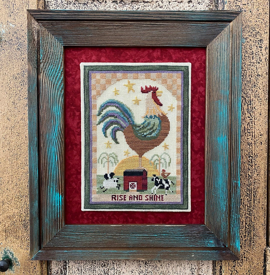 Farmhouse | Cross Stitch Chart | Needlework | DIY | Crafts | Rise and ...