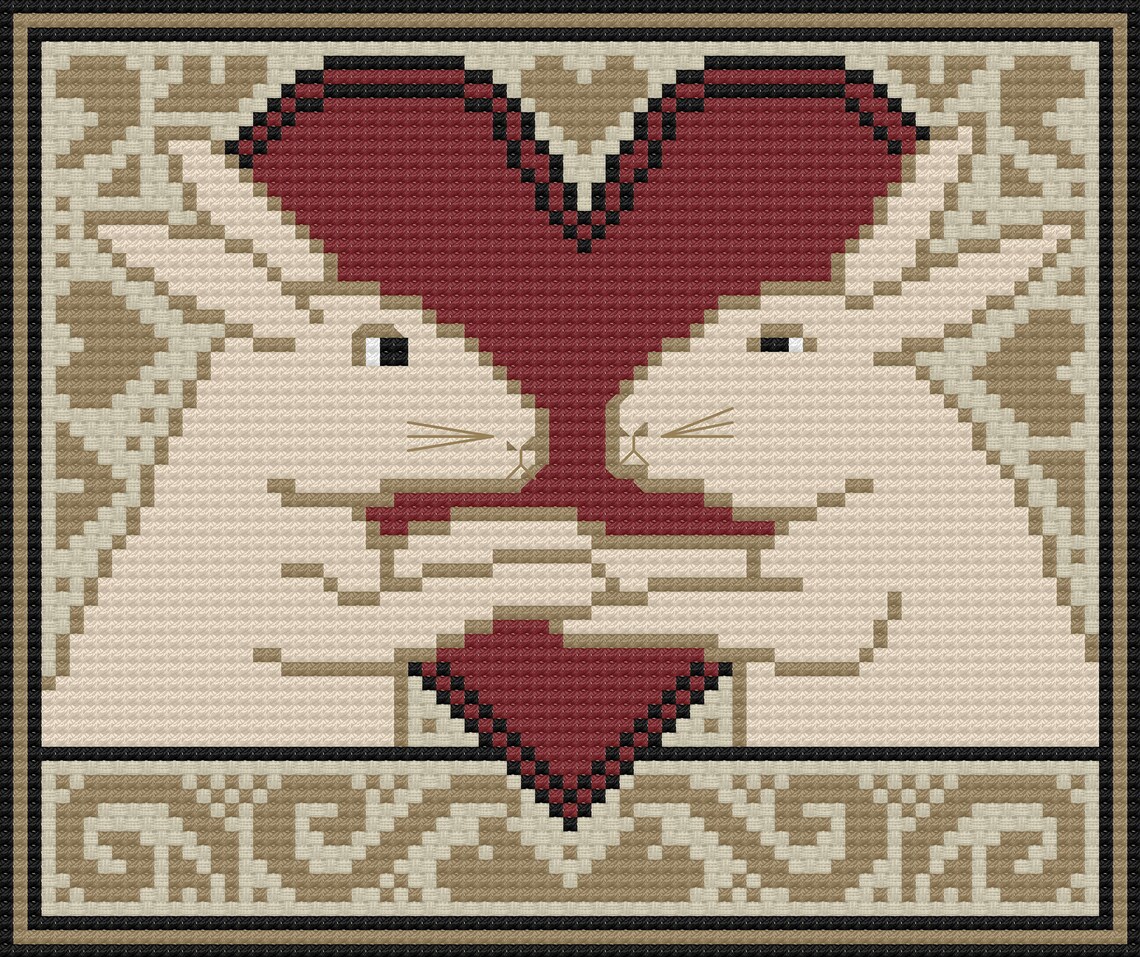 Cross Stitch Chart Downloadable PDF Epattern Needlework - Etsy