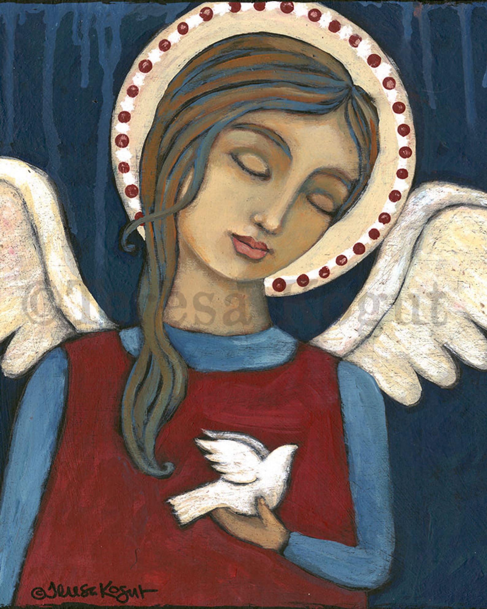 Wall Art | Home Decor Print | Angel | Symbol of Peace | 8x10 Print ...