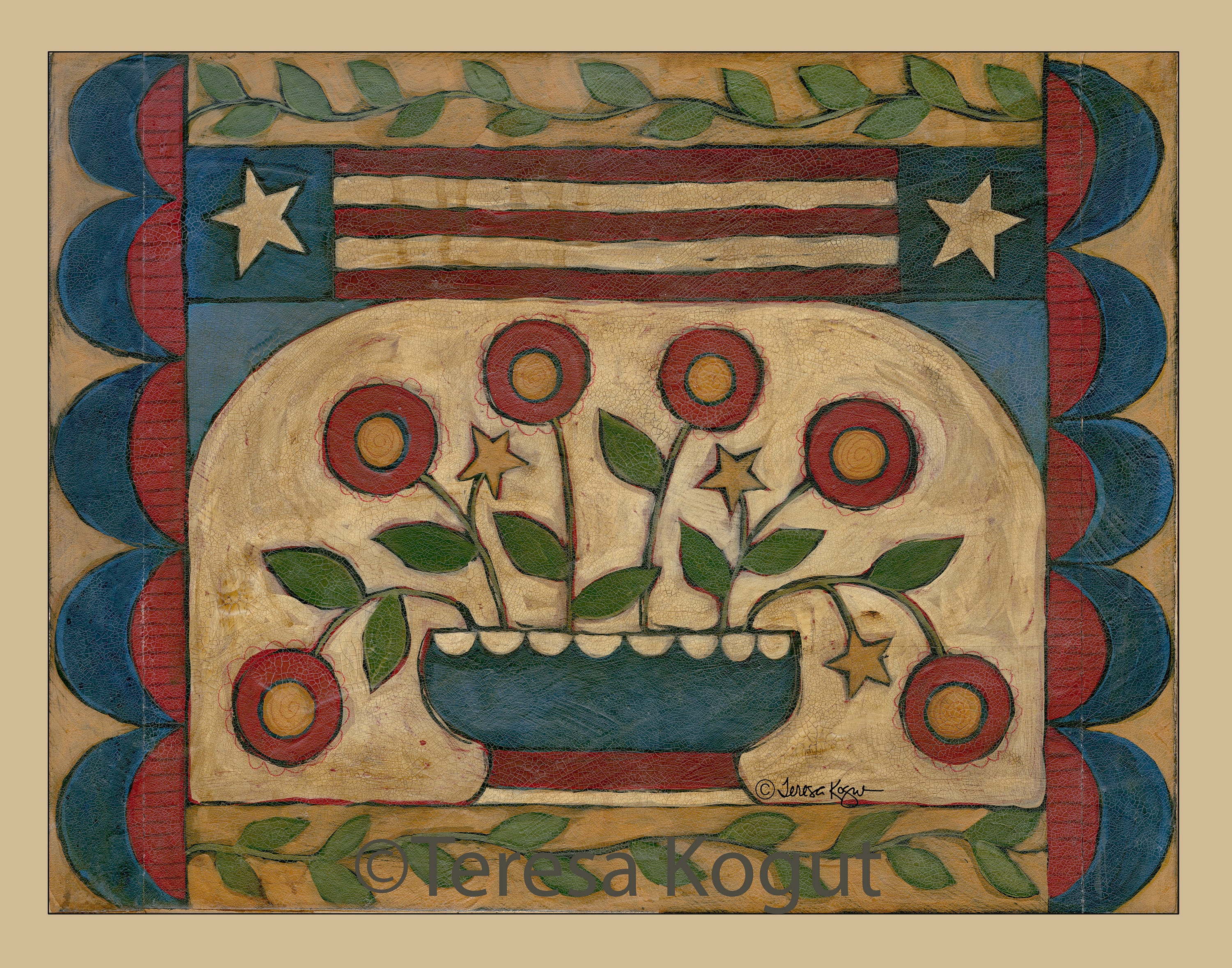 Early American Folk Art Prints