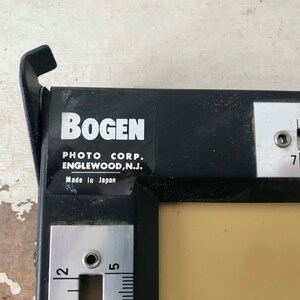 1970s Vintage Bogen Photo Corp Photographic Sizing Cropping Frame Tool ...