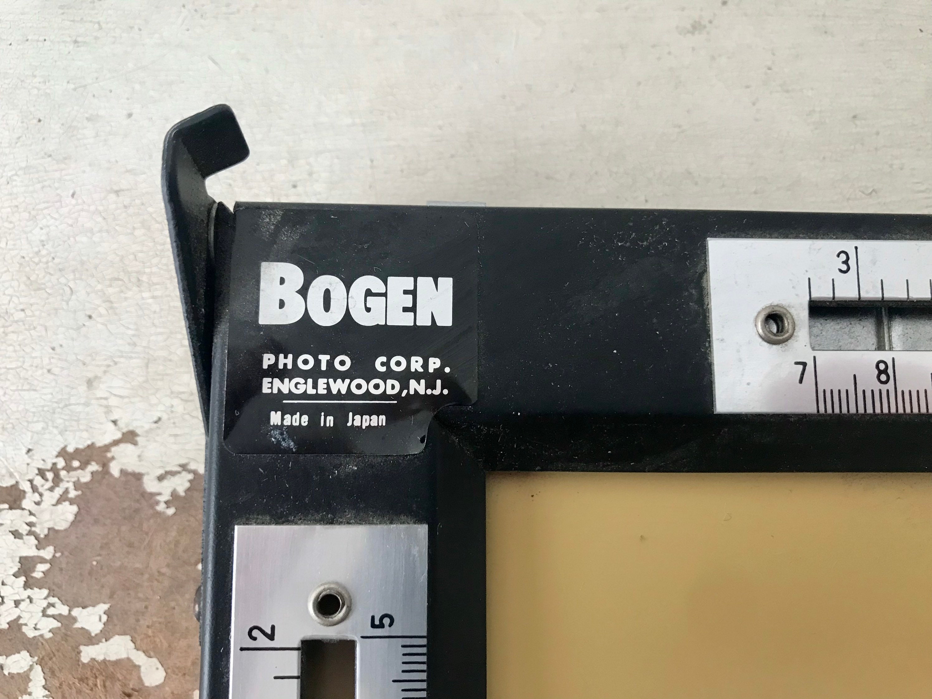 1970s Vintage Bogen Photo Corp Photographic Sizing Cropping Frame Tool ...