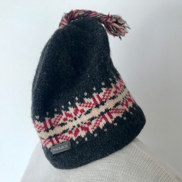 Fair Isle Beanie Hat - Etsy