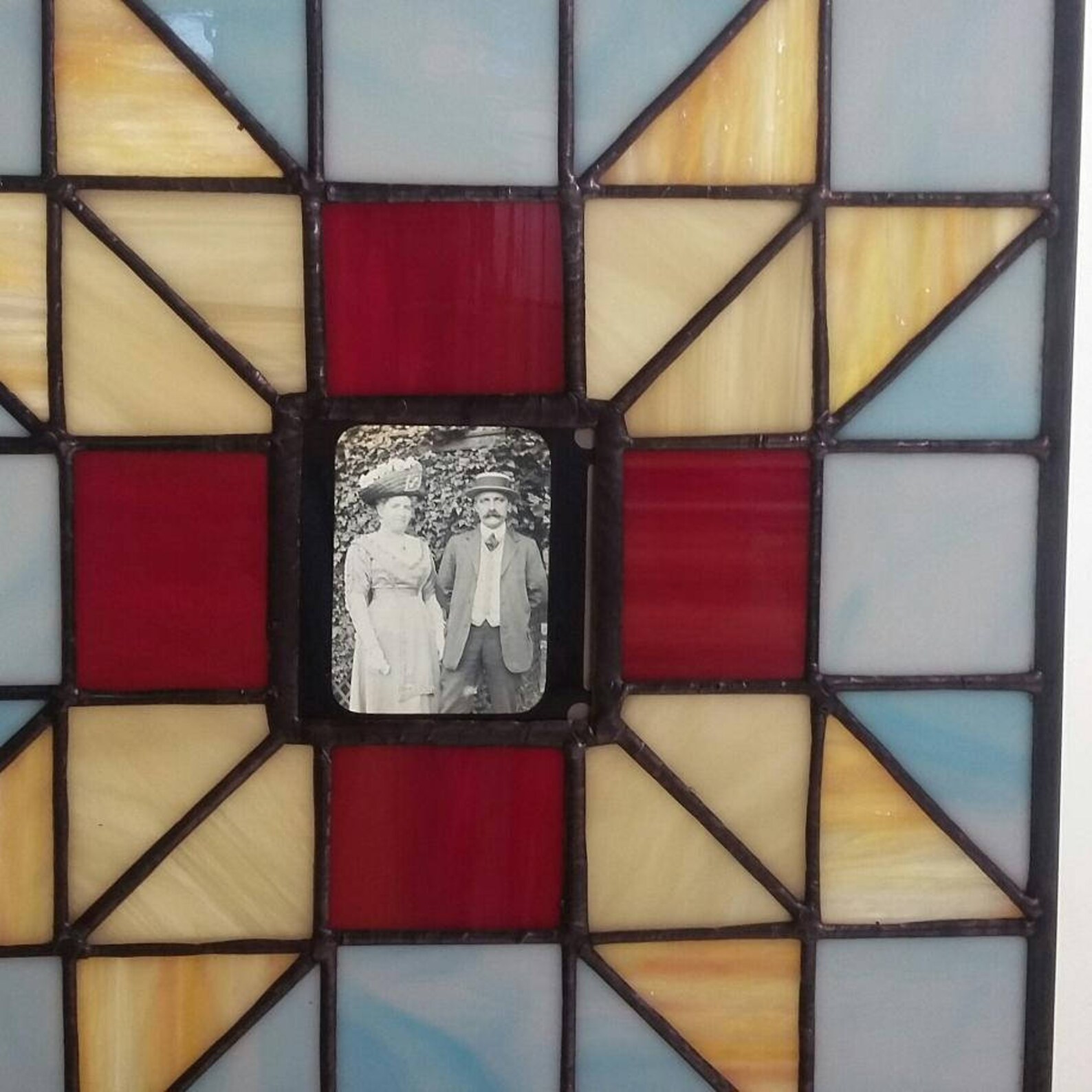 12 X 12 Stained Glass photo Album Barn - Etsy