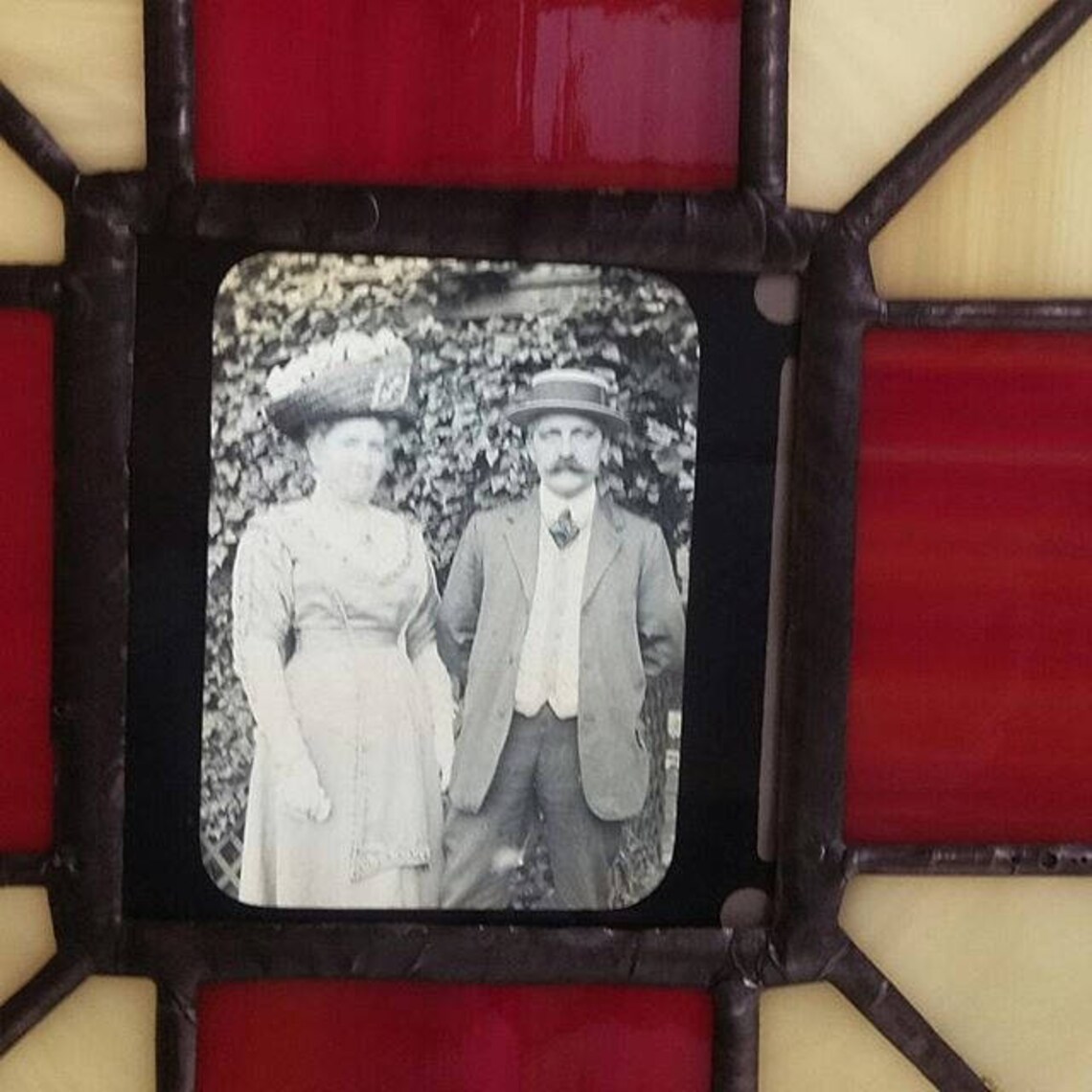 12 X 12 Stained Glass photo Album Barn | Etsy