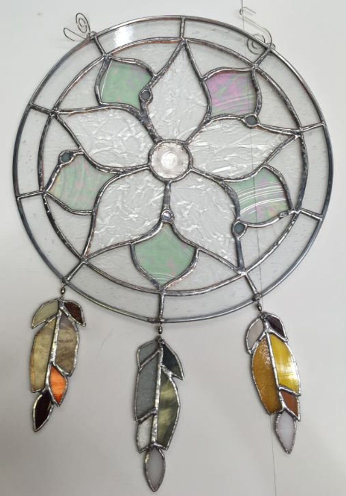 12 Round Stained Glass dream Catcher Pattern - Etsy