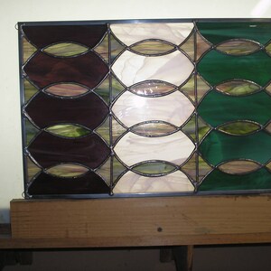 Stained Glass 12" X 18" "infinity" Geomtric Cabinet Pattern PDF B&W ...