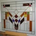 Stained Glass 26-1/8" X 31" "mission Style Contemporary" Pattern PDF B ...
