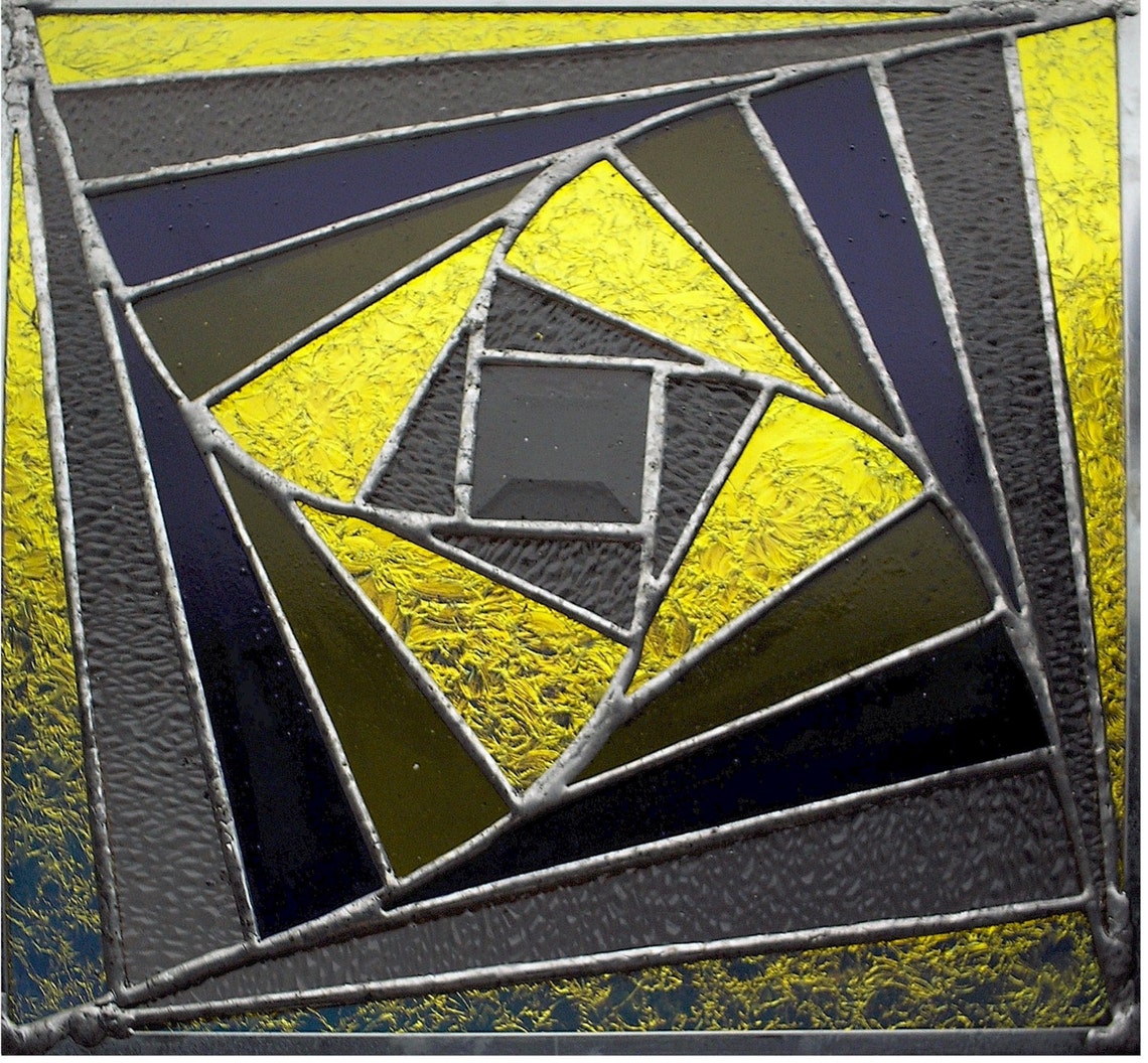 12 X 12 Stained Glass whisk Pattern - Etsy