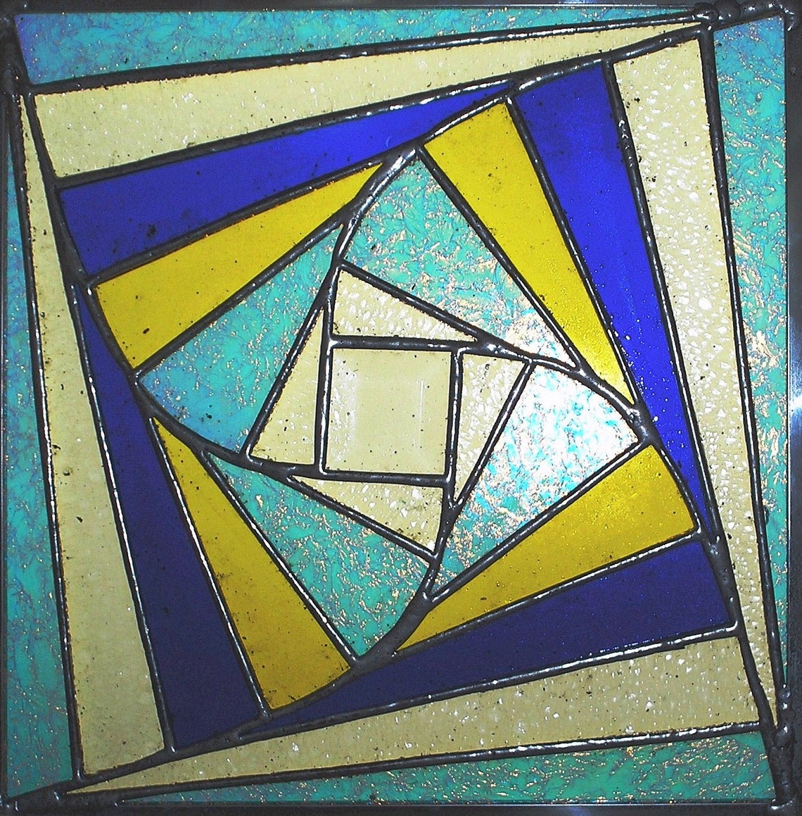 12 X 12 Stained Glass whisk Pattern - Etsy