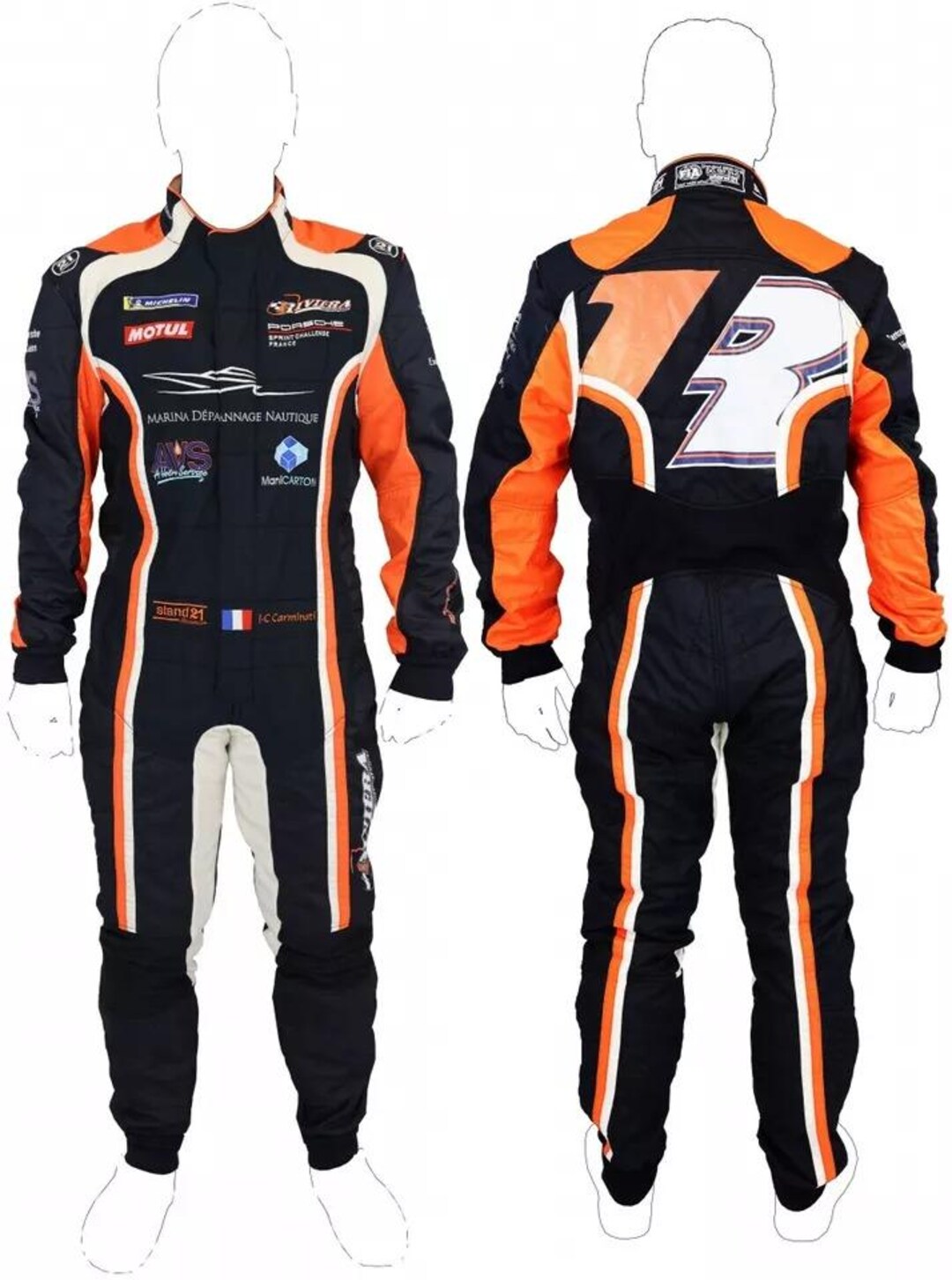 Hand Made F1 Go Kart Racing Suit CIK/FIA Level 2 Standard Customize Race Suit in All Sizes With ...