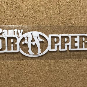 Panty Dropper Custom Funny Logo Jdm Lowlife Car Window Decal Vinyl ...