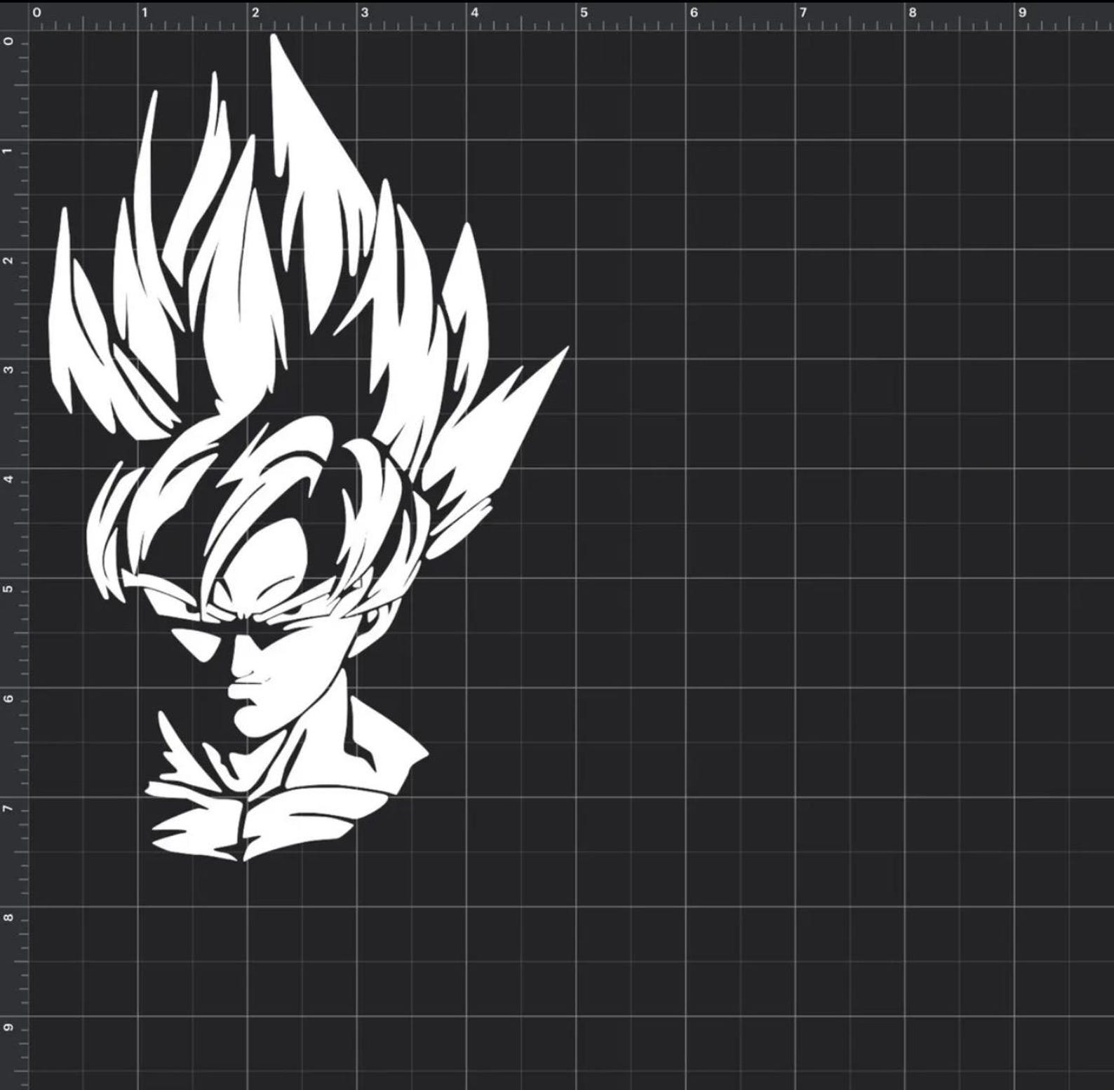 Dragon Ball Z Goku Custom Logo Jdm Lowlife Car Window Decal Vinyl ...