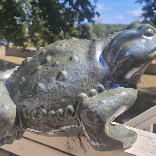 Ceramic Frog Toilet Paper Dispenser - Etsy