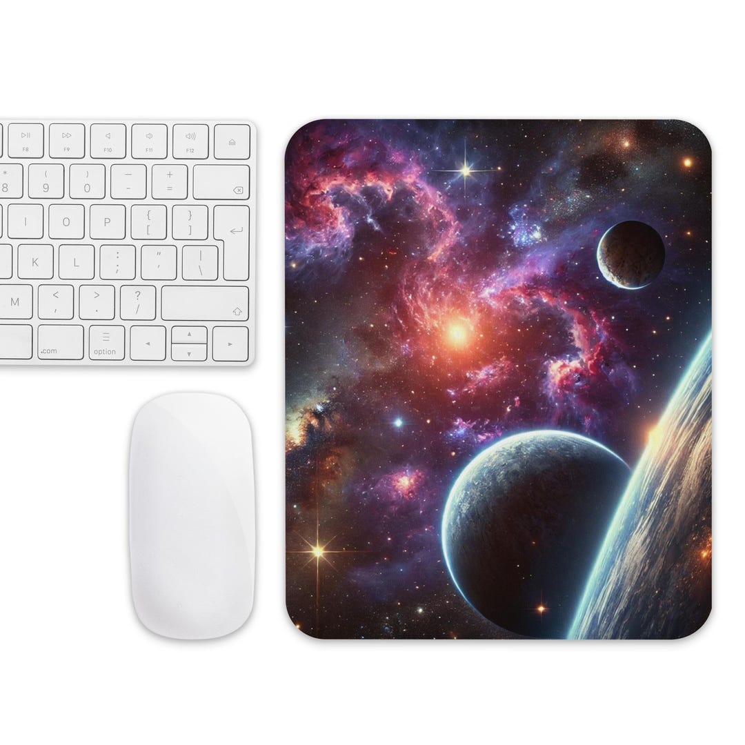 Mouse Pad 3d Planets Solar System Anti Slip Rubber Base Mouse Pad - Etsy