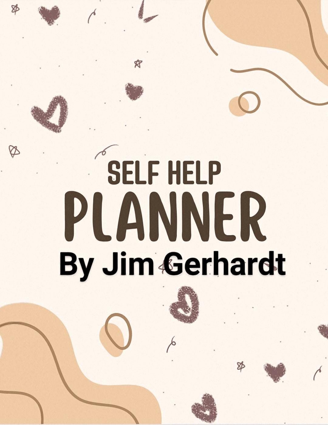 Self Help Planner Guide, A Printable Monthly Guide to Intentional ...