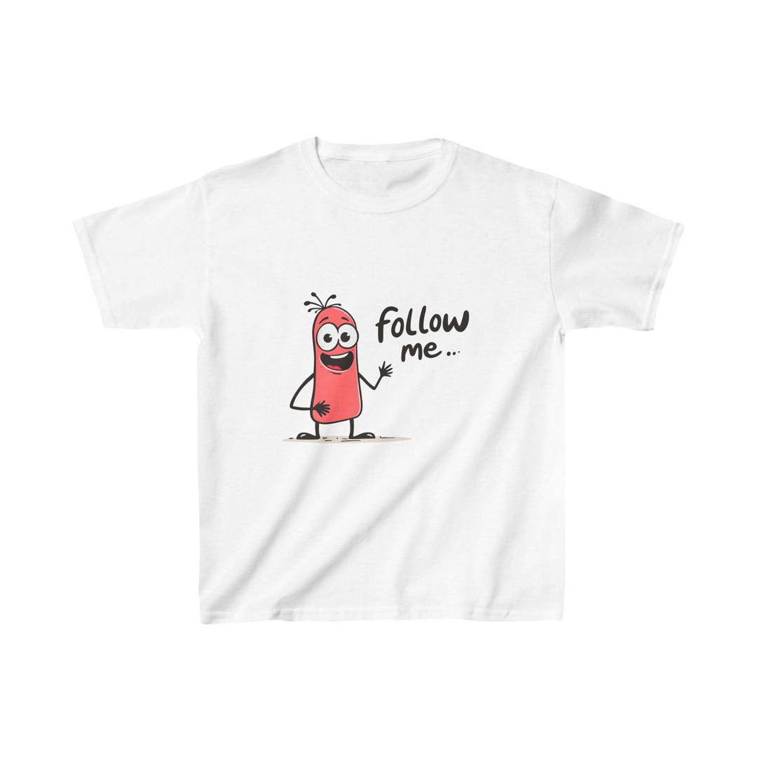 Funny Cartoon Kids T-shirt, Children's Tee, Cute Youth Shirt, Humorous ...