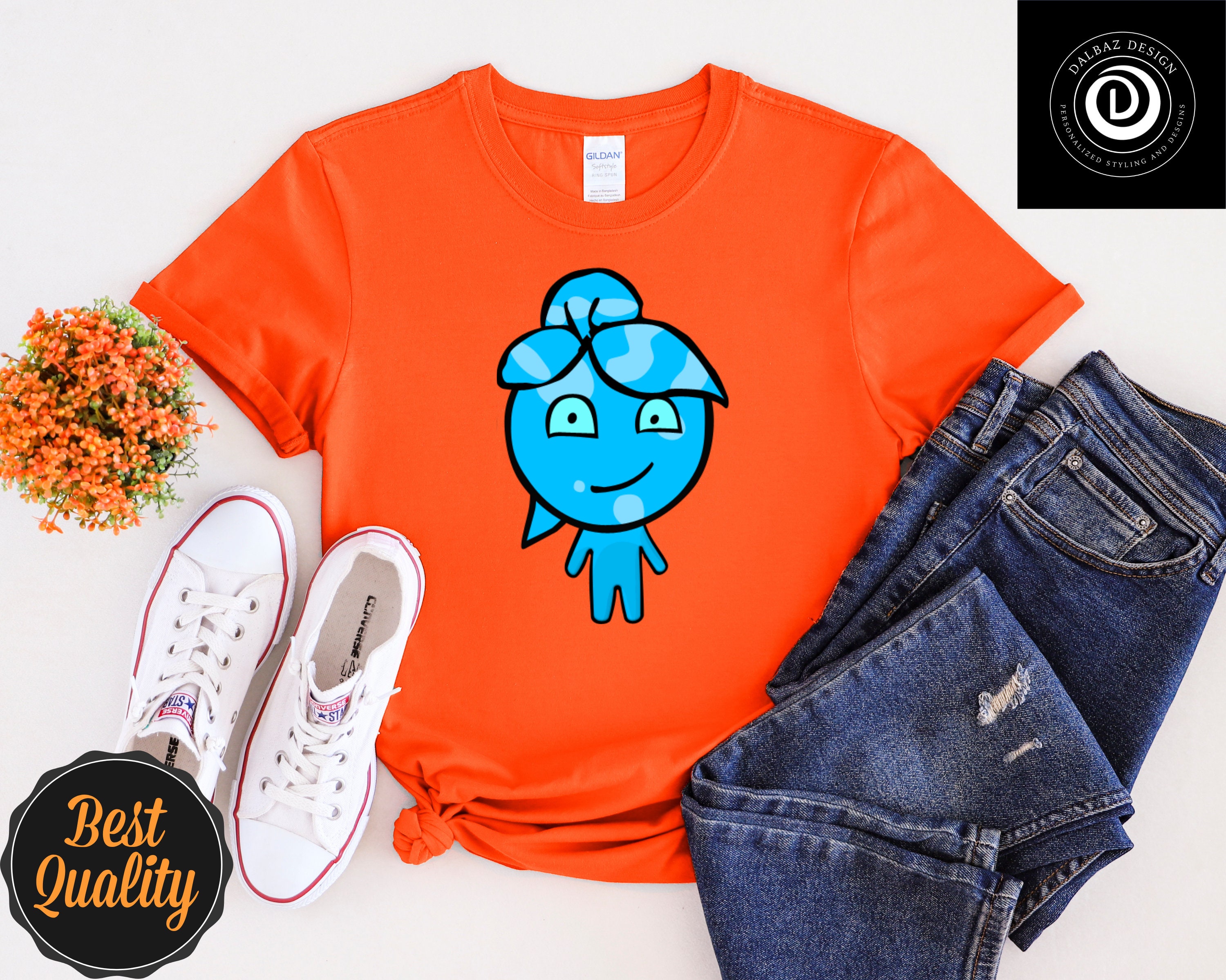 Fireboy and Watergirl T-shirt Cute Couples Matching Tees Siblings Fire ...