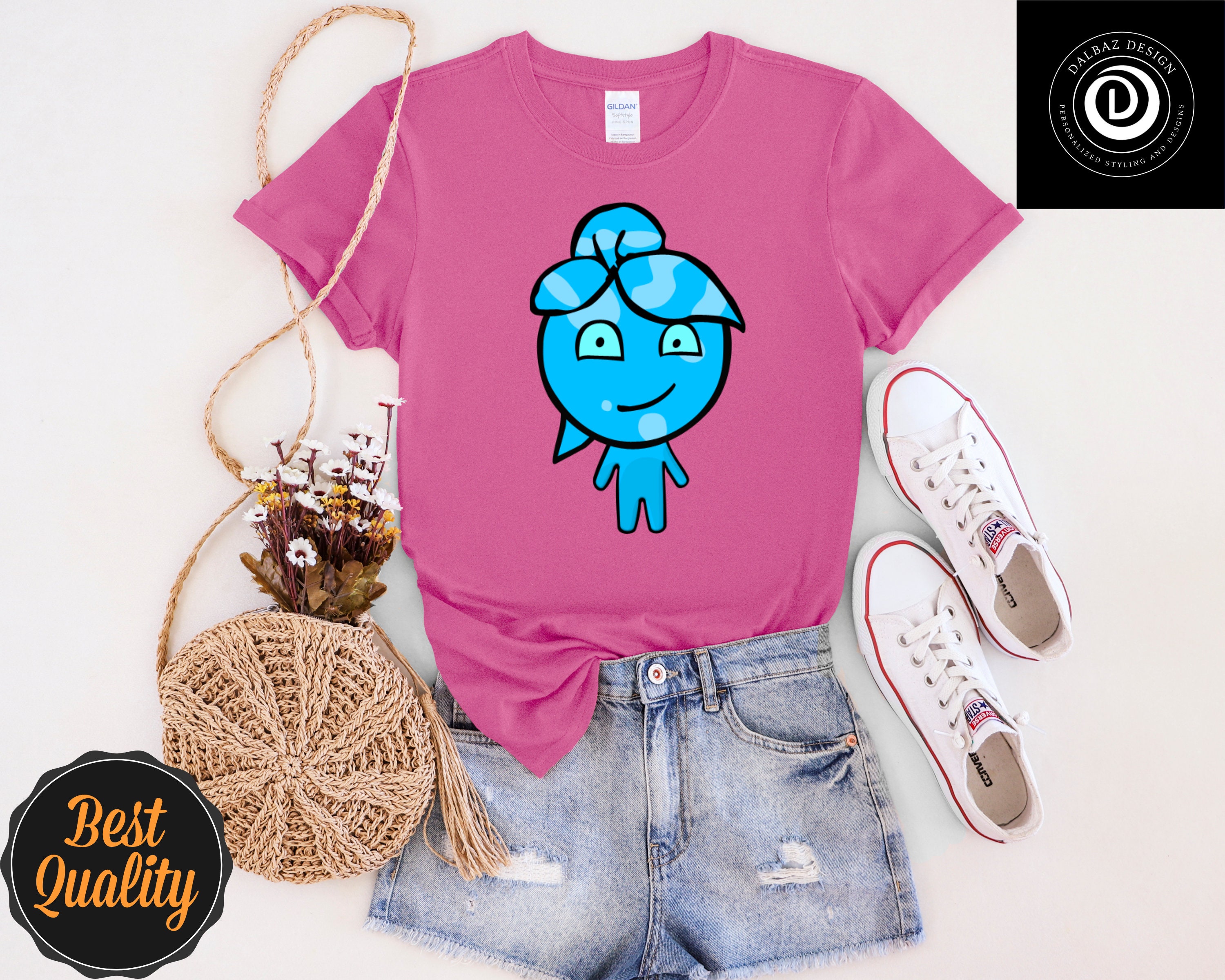 Fireboy and Watergirl T-shirt Cute Couples Matching Tees Siblings Fire ...